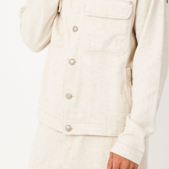 Jackets & Coats | Mens Cream Jacket | Poshmark